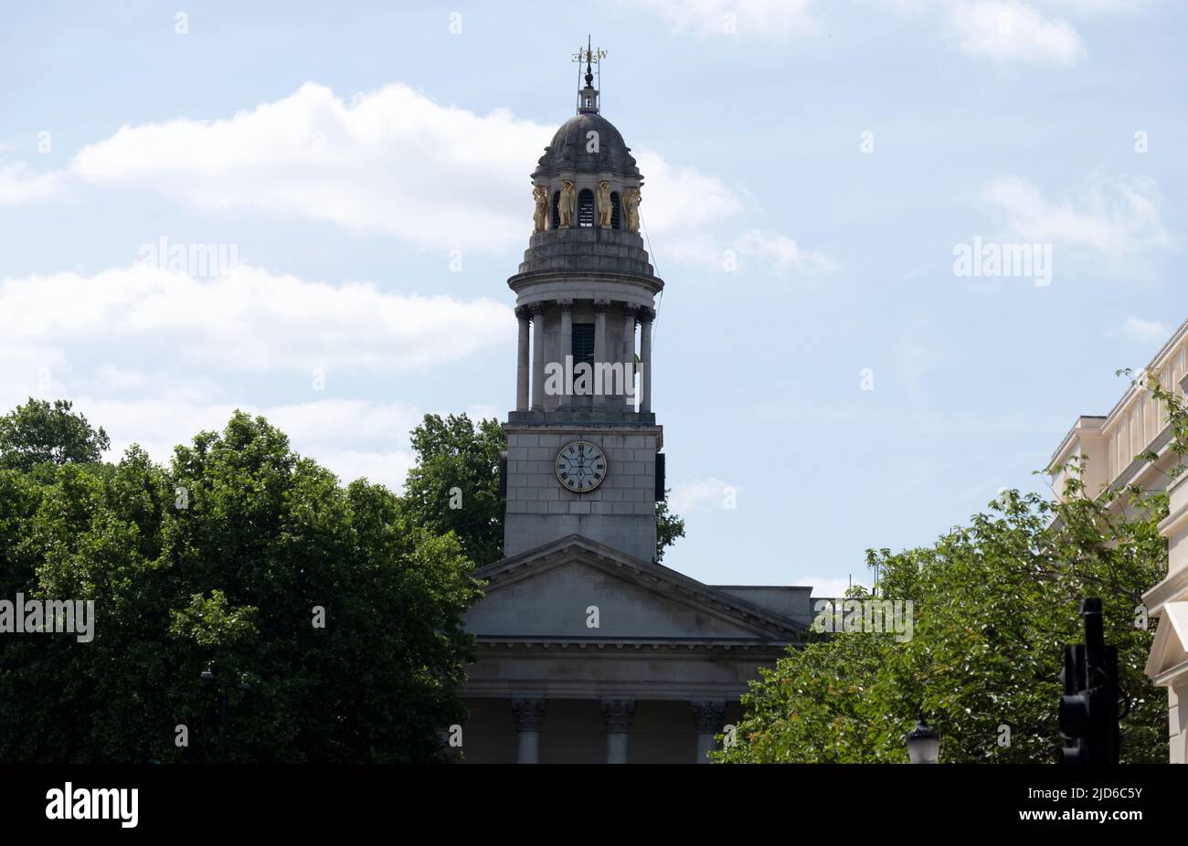 St Marylebone Parish Church is an Anglican church on the Marylebone ...