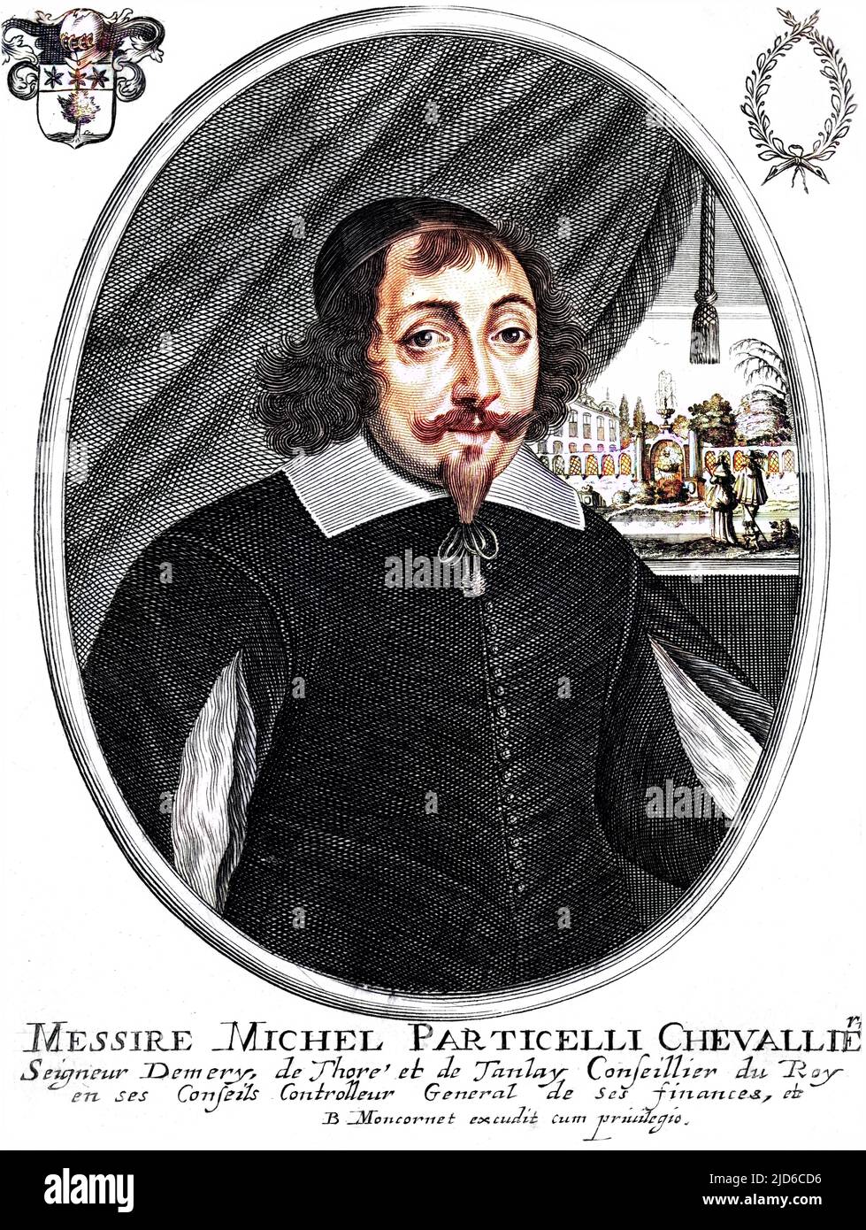 MICHEL PARTICELLI, sieur d'Emery French financier, controlleur- general ...
