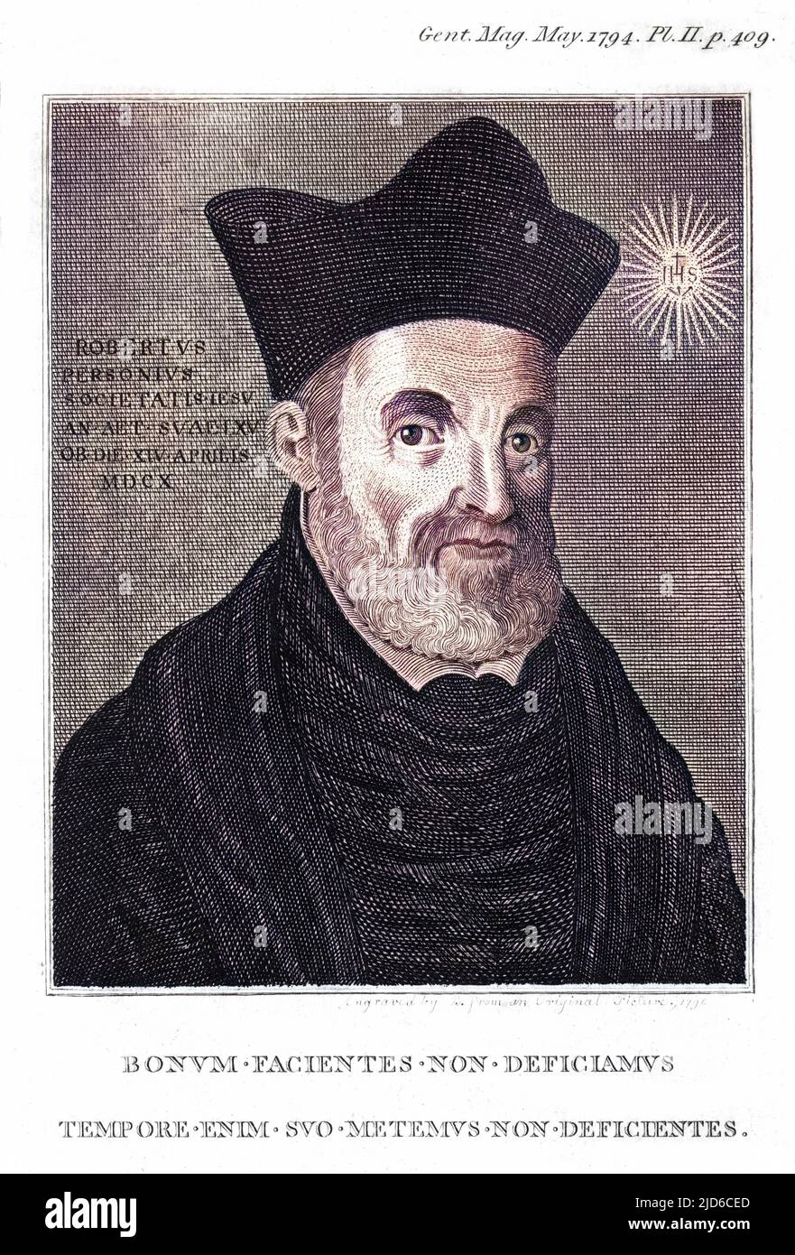 ROBERT PARSONS Jesuit missionary in England, thought to have been the ...