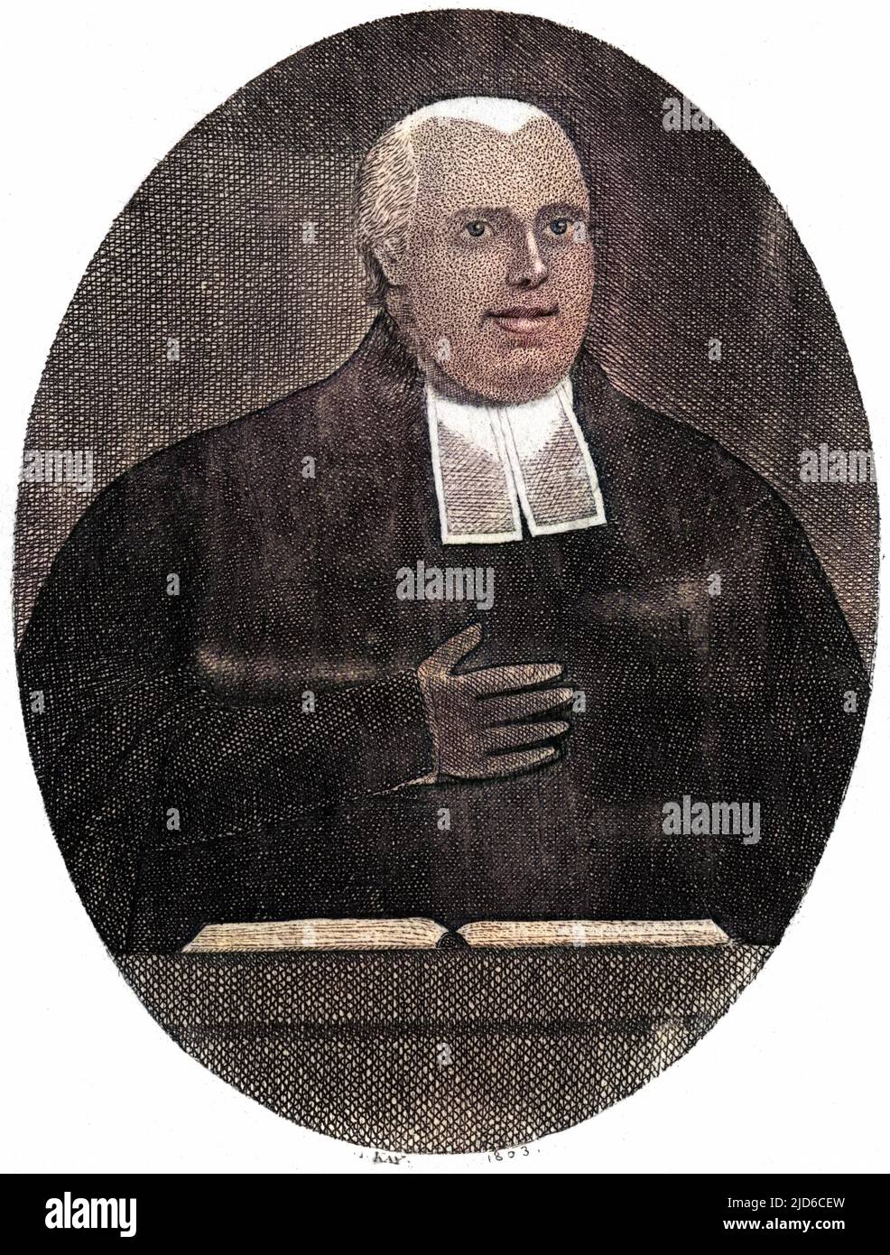 WILLIAM PAUL Scottish churchman, depicted in the act of preaching ...