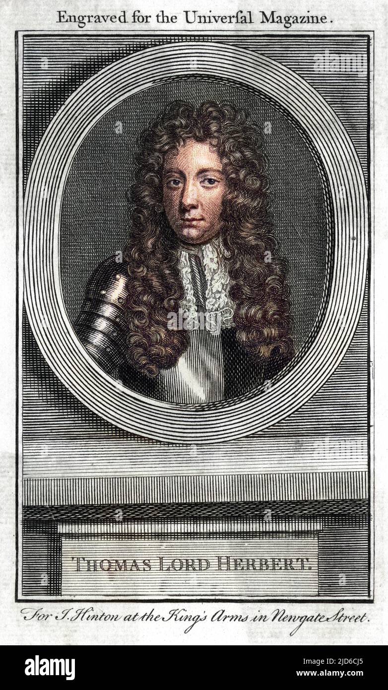 THOMAS HERBERT, eighth earl of PEMBROKE British naval commander ...