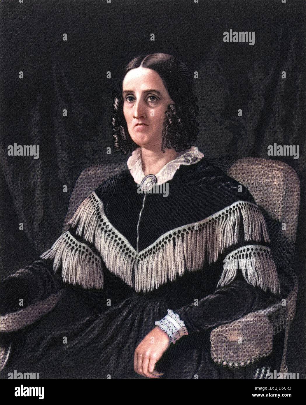 SARAH CHILDRESS POLK wife of President James Polk, described as 'a ...