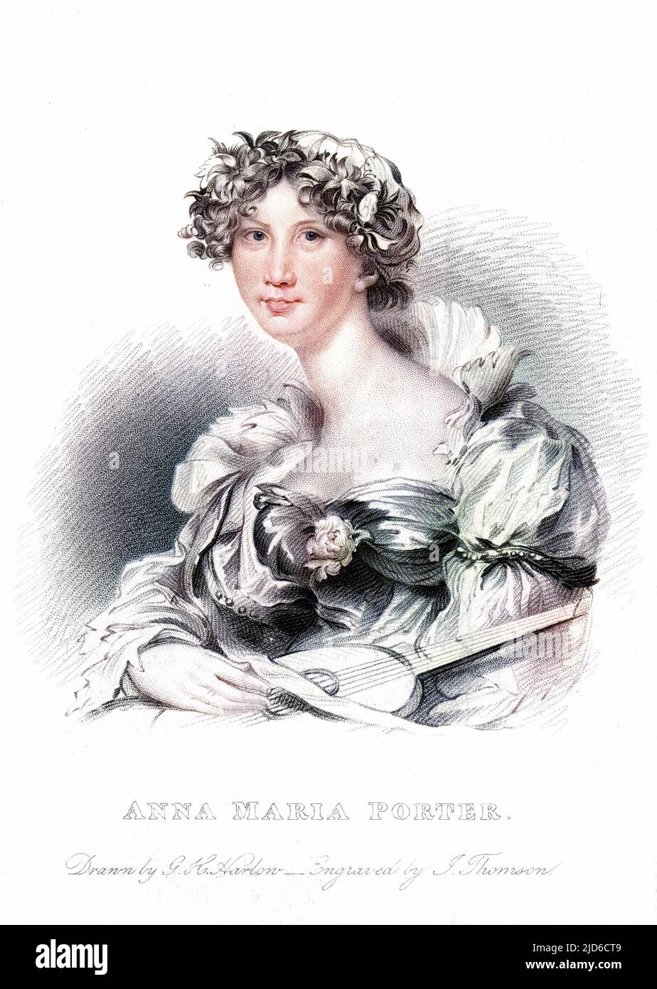 ANNA MARIA PORTER writer, younger sister of Jane Porter : her ...