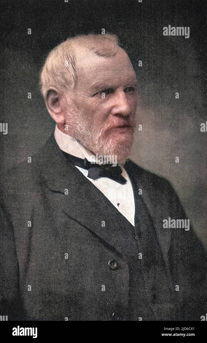 ALFRED THOMAS, first lord PONTYPRIDD Welsh statesman Colourised version ...