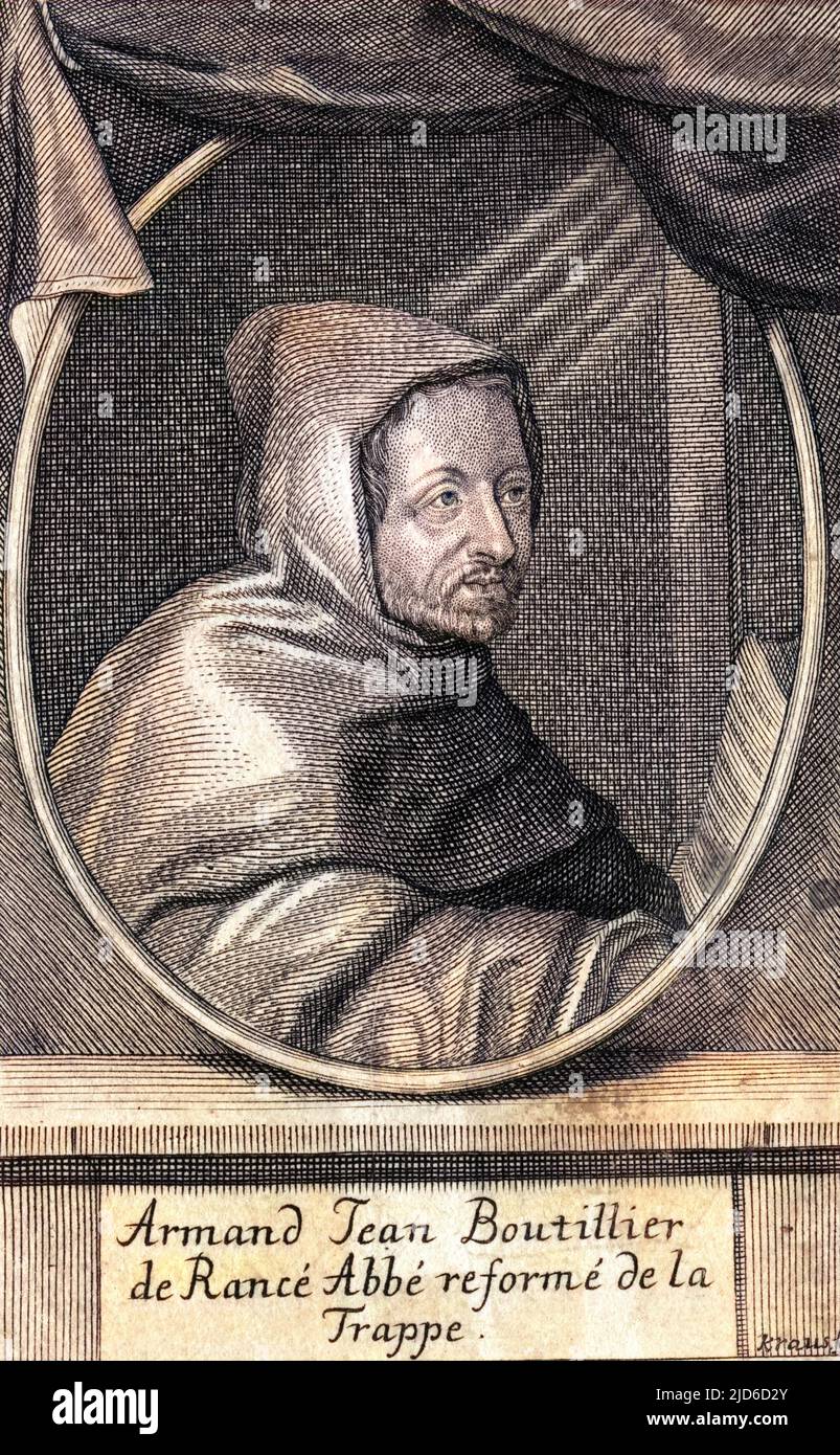 ARMAND JEAN BOUTILLIER de RANCE French churchman who, when his mistress ...