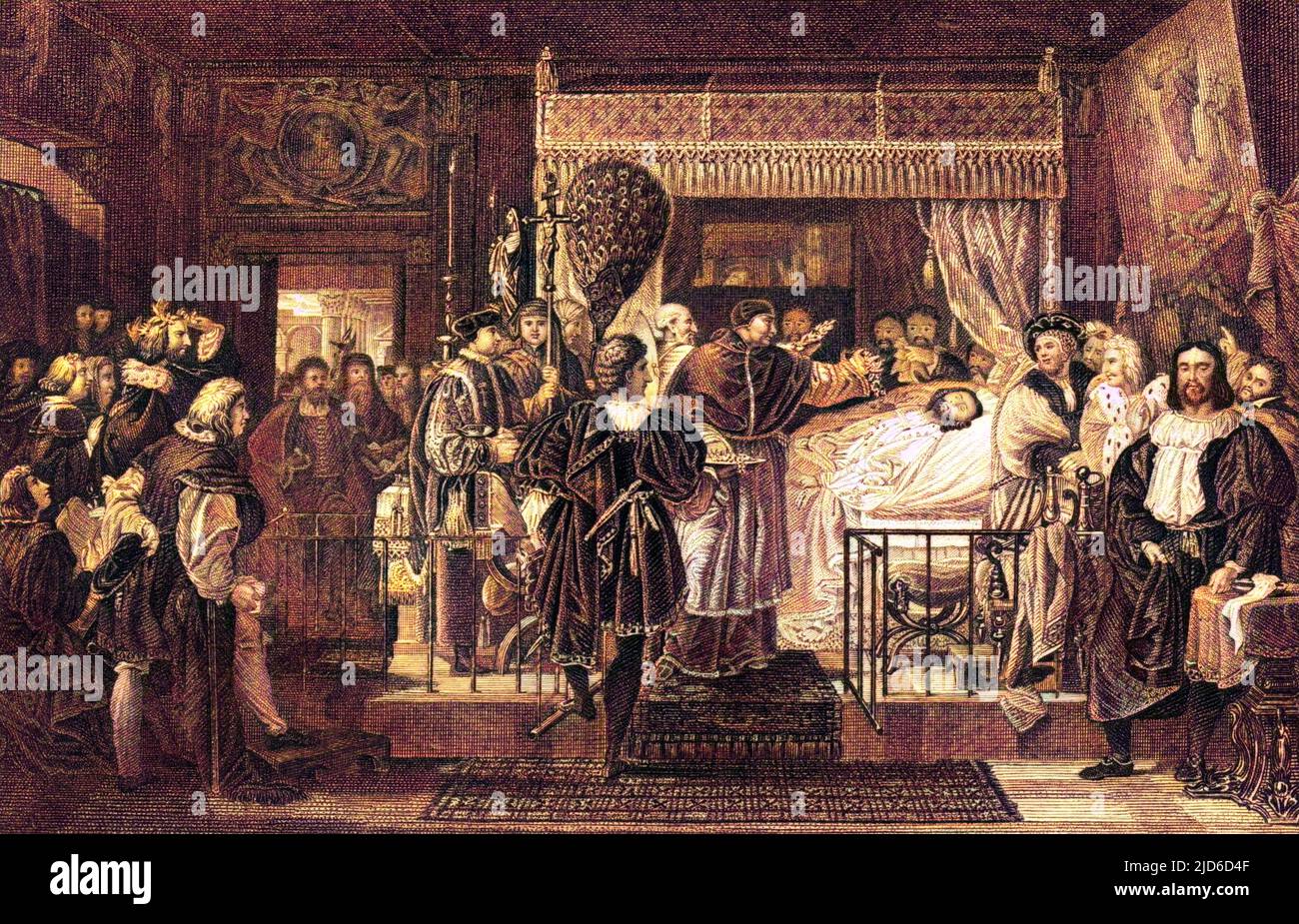 Deathbed scenes hi-res stock photography and images - Alamy