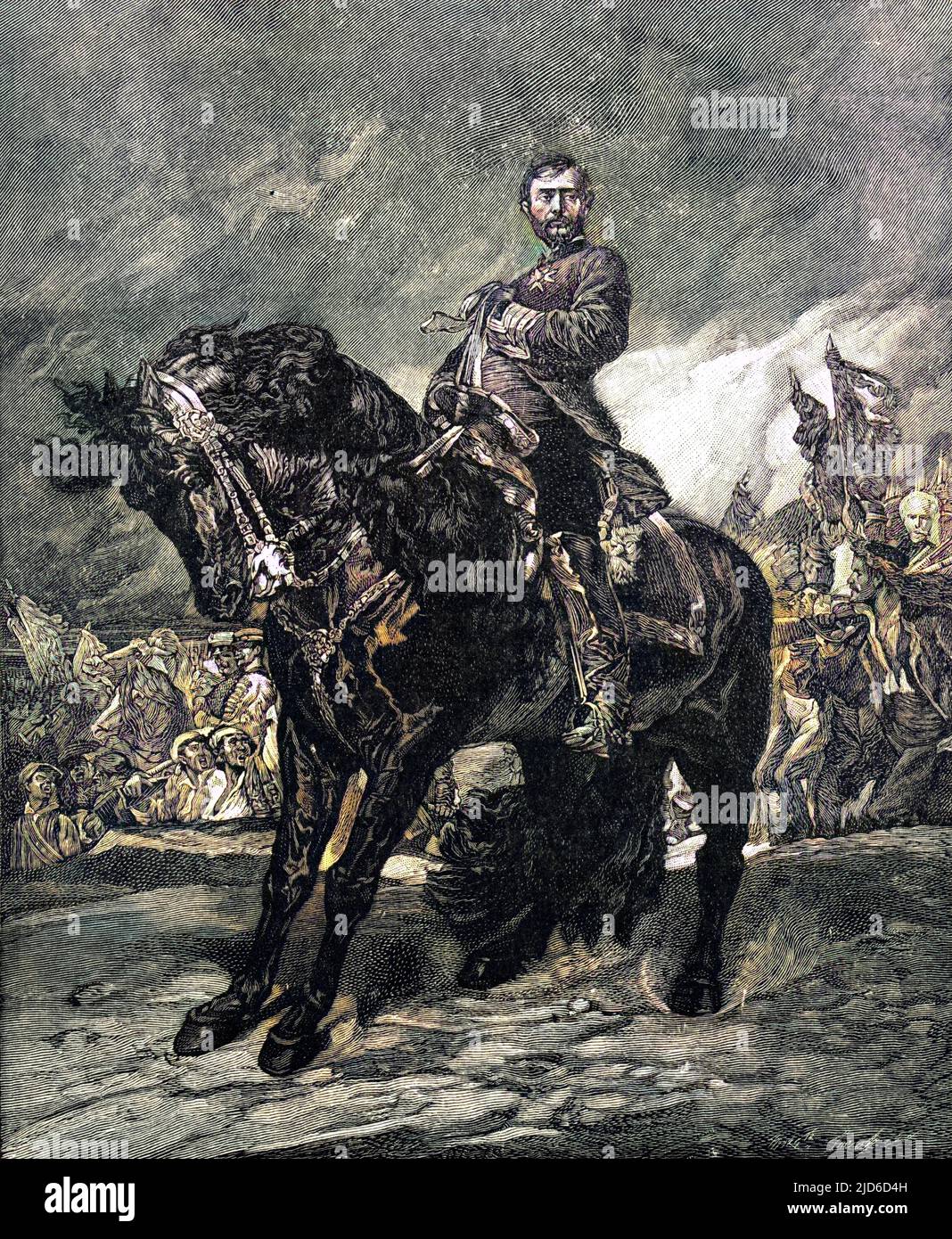 JUAN PRIM Y PRATS, marques de los Castillejos Spanish soldier and ...