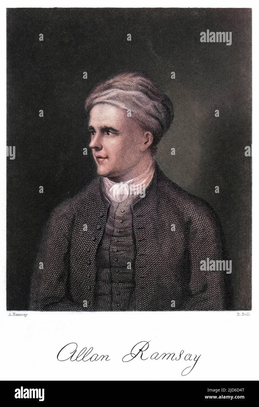ALLAN RAMSAY Scottish artist, son of the writer of the same name with ...