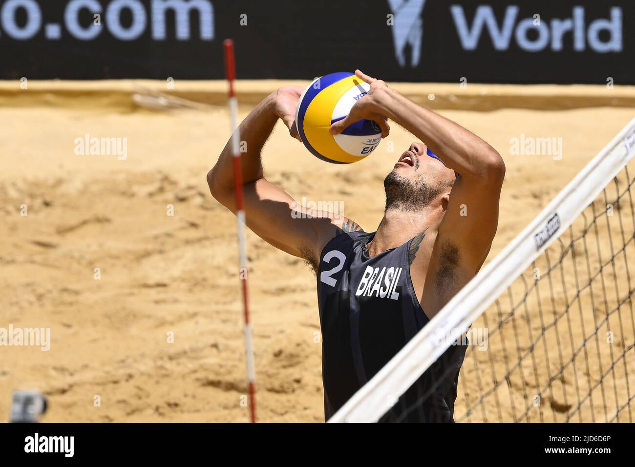Rome, Italy. 17th June, 2022. Andre Loyola Stein/George Souto Maior ...