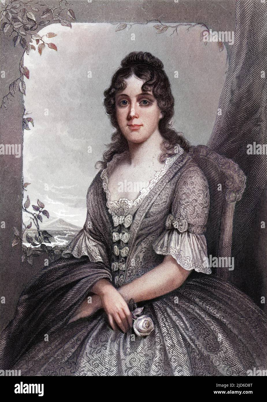 MARTHA (nee Jefferson) RANDOLPH daughter of President Jefferson, for ...