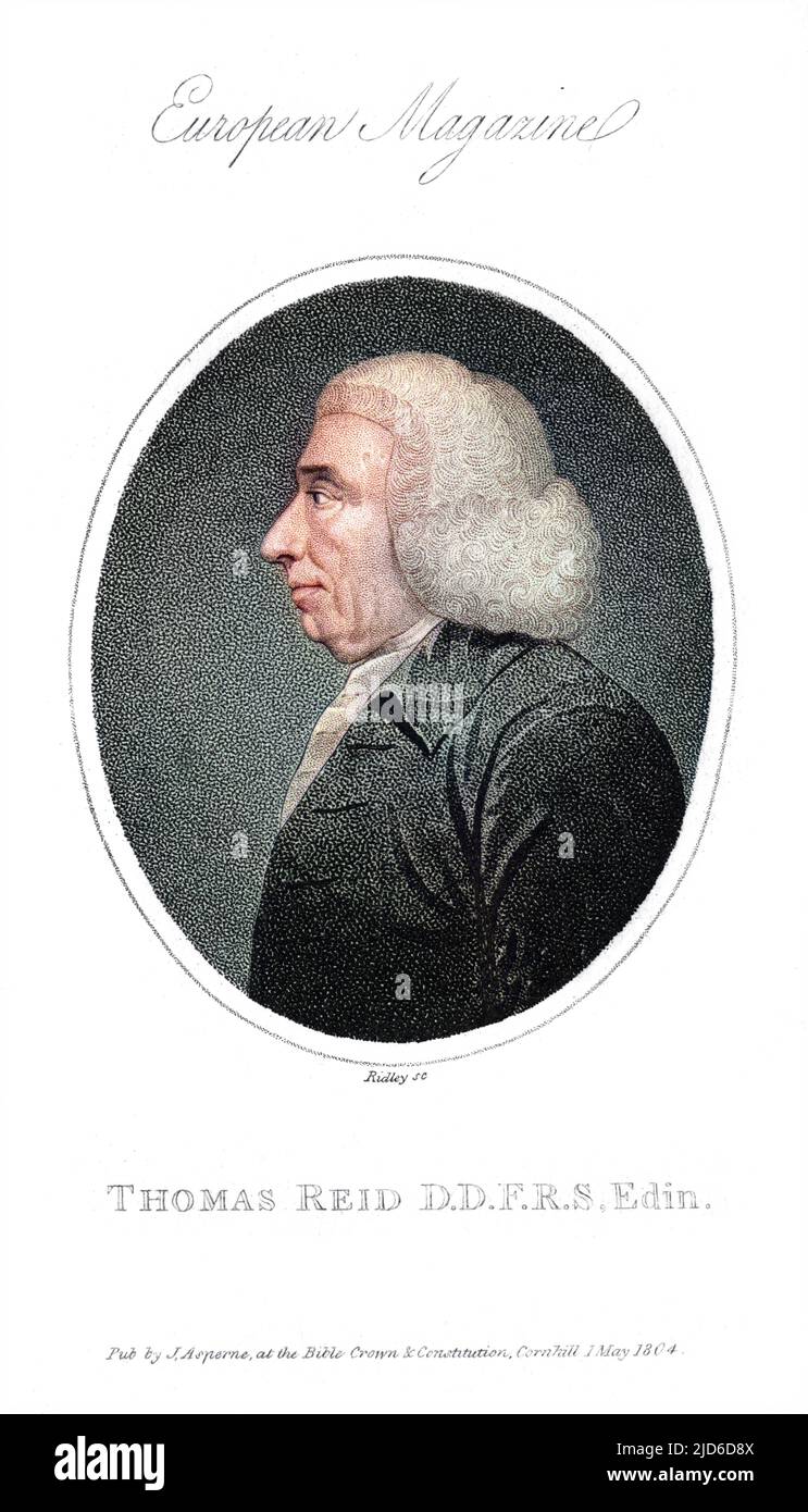Thomas reid philosopher hi-res stock photography and images - Alamy
