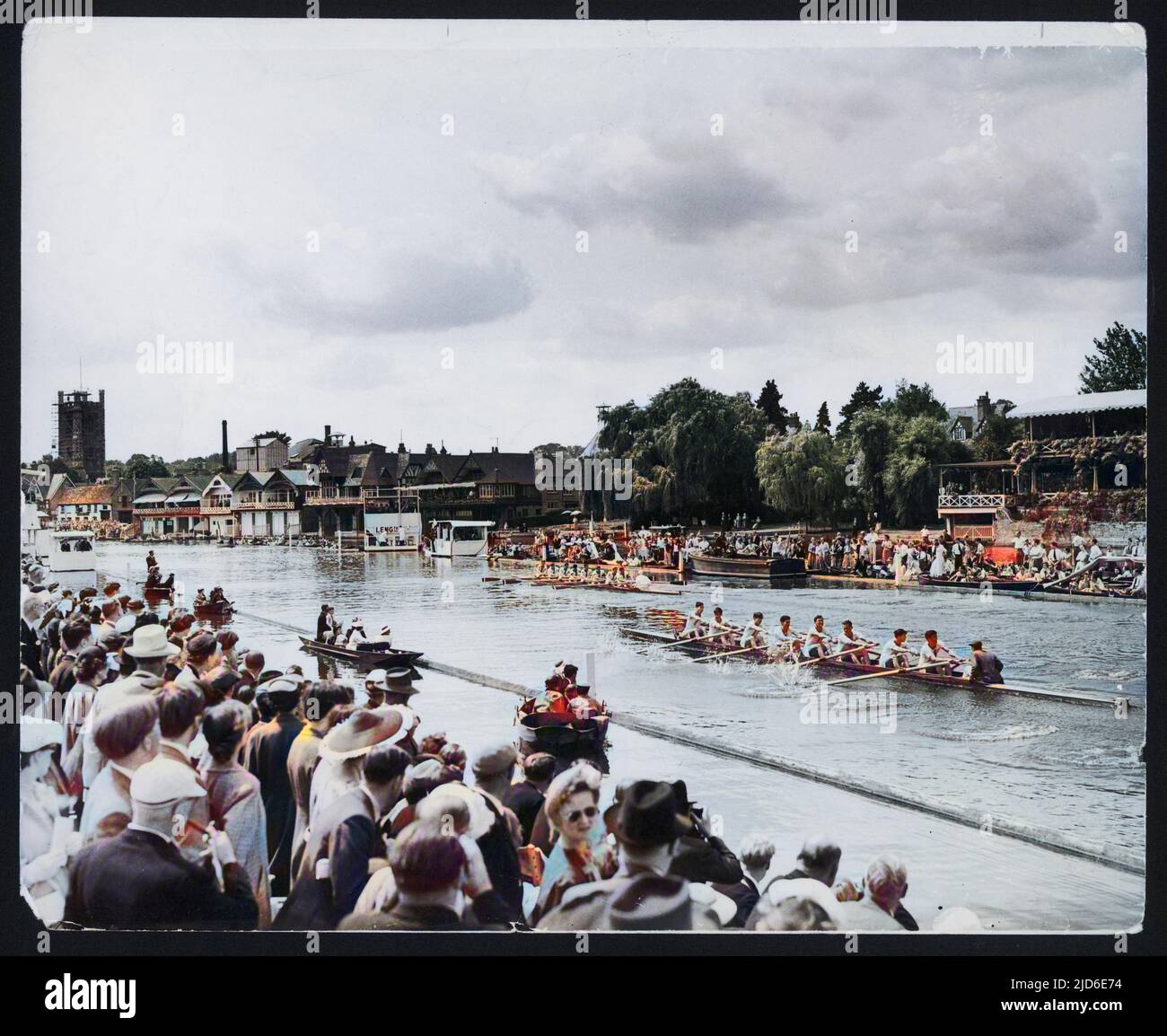 The final of the Ladies Challenge Plate. The Queen's College Cambridge ...