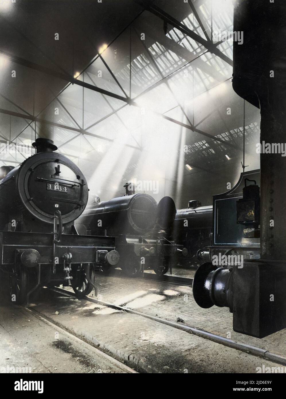 Locomotive sheds hi-res stock photography and images - Alamy