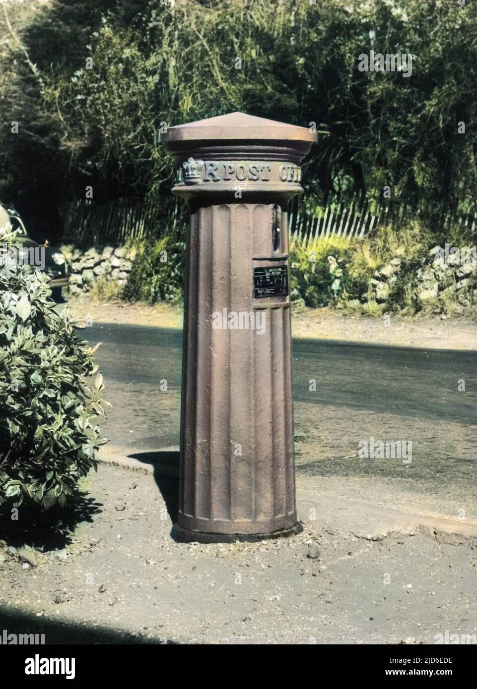 One of the few remaining Victorian pillar boxes to be seen today. This ...