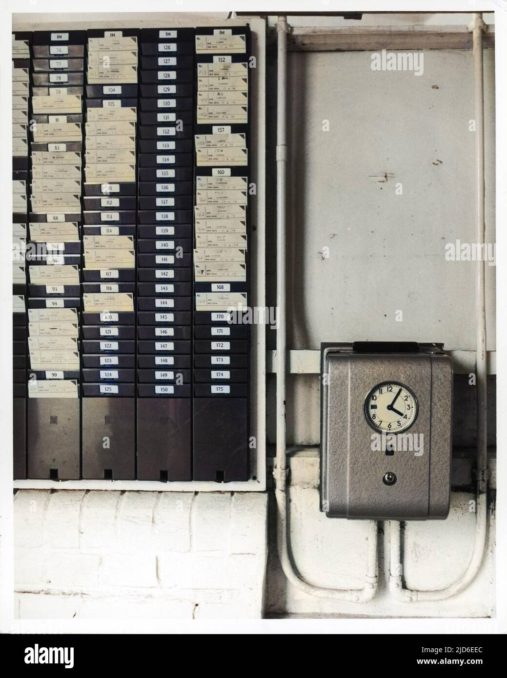 1960s office machine hi-res stock photography and images - Alamy