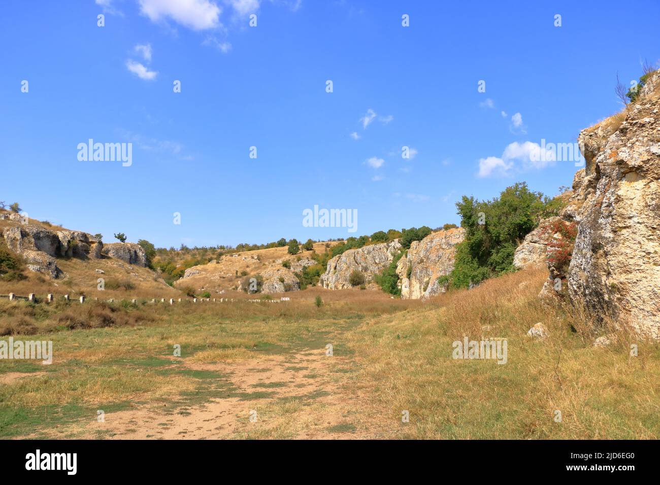 a mountain landscape with some of the oldest limestone rock formations ...