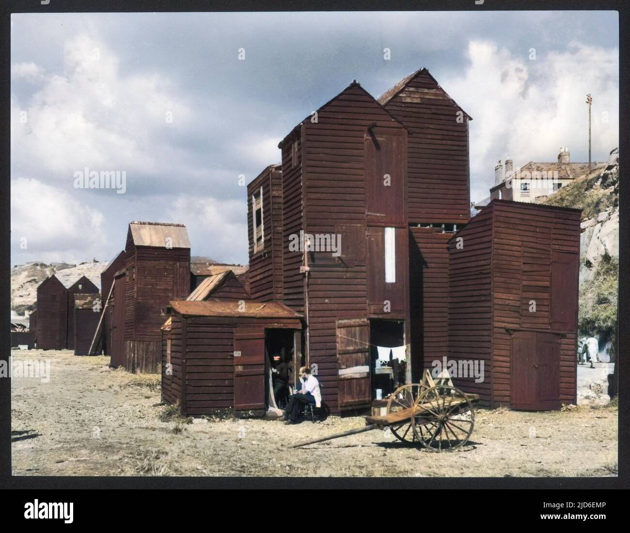 Black huts hi-res stock photography and images - Alamy