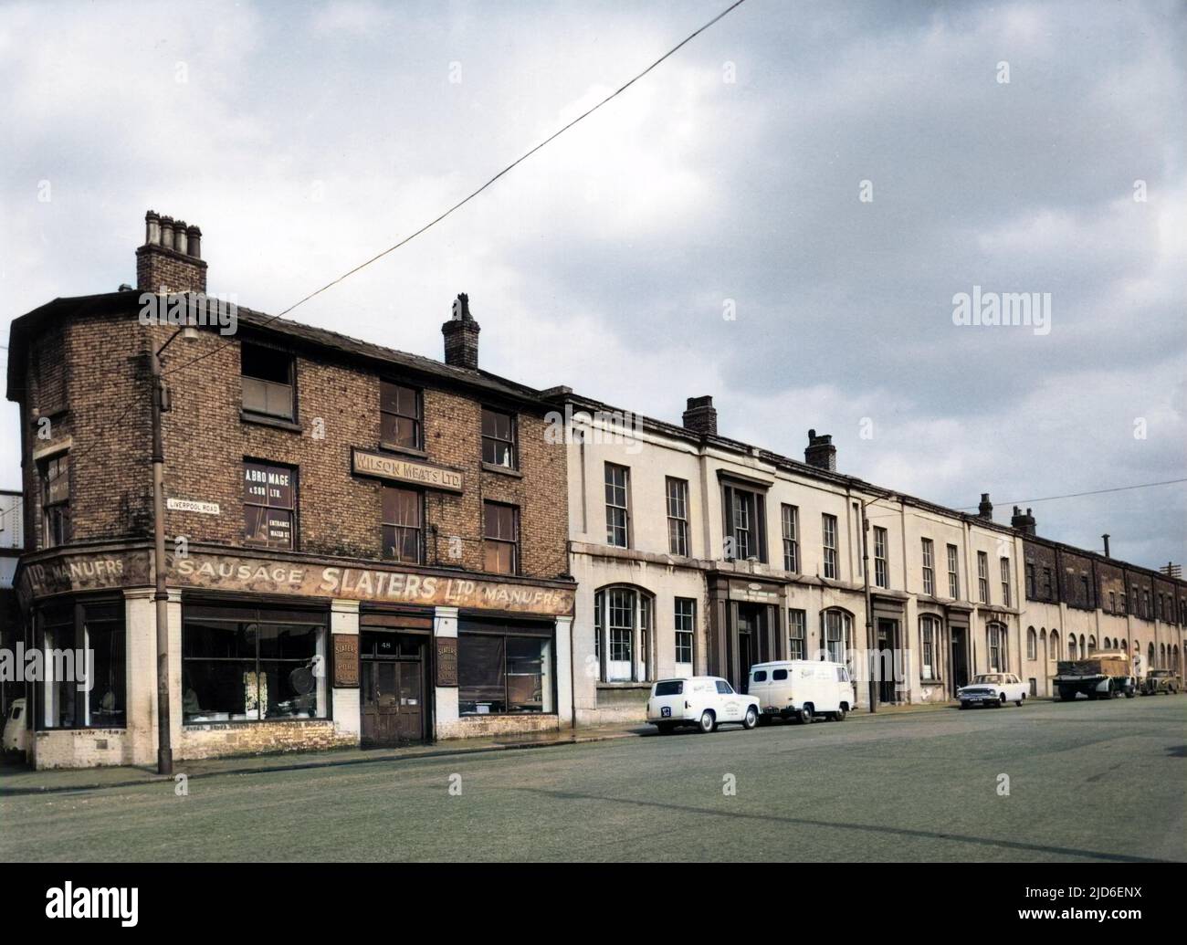 Liverpool Road Station, Manchester, Lancashire, England, the original ...