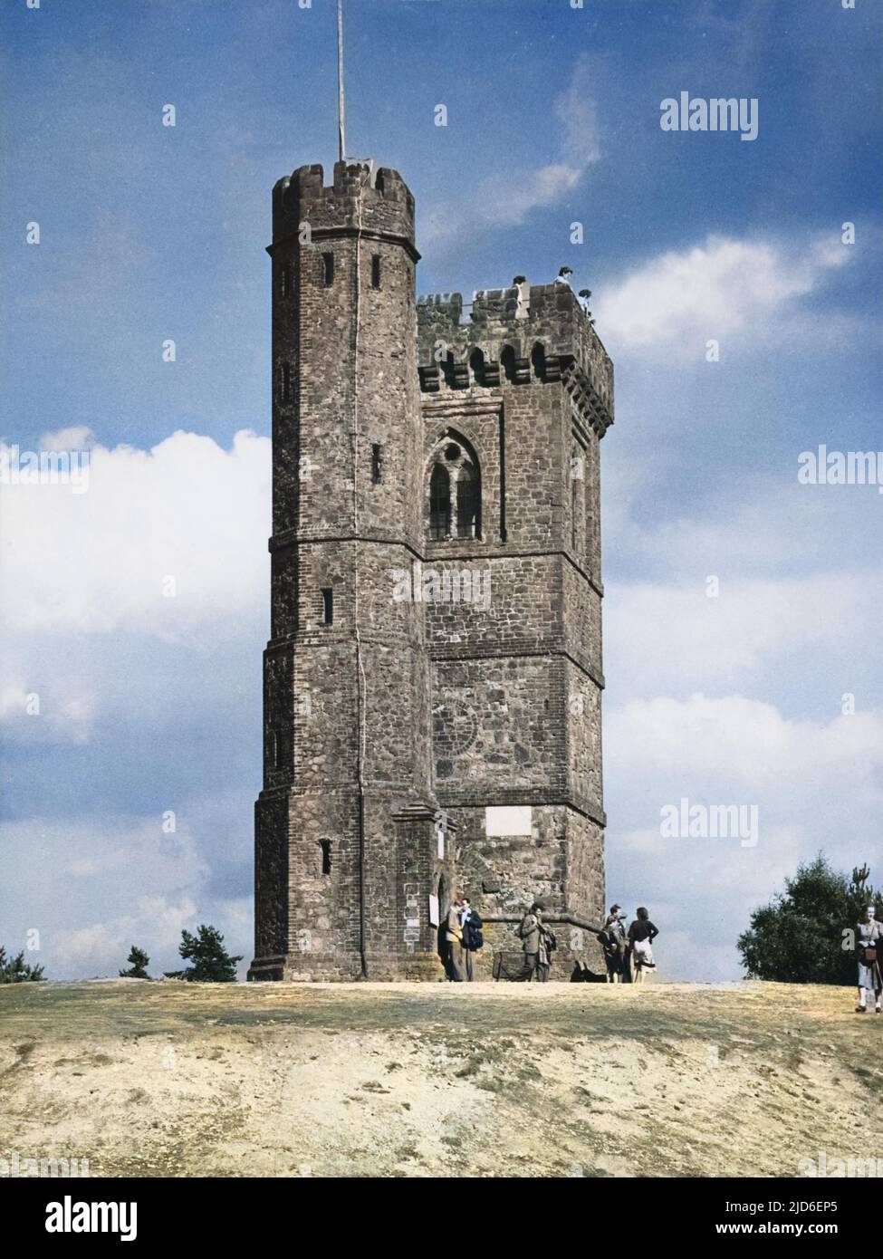 Leith Hill Tower, Surrey, the highest point in the county, built in ...