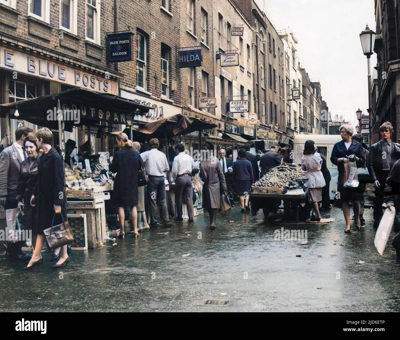 Berwick street market hi-res stock photography and images - Alamy