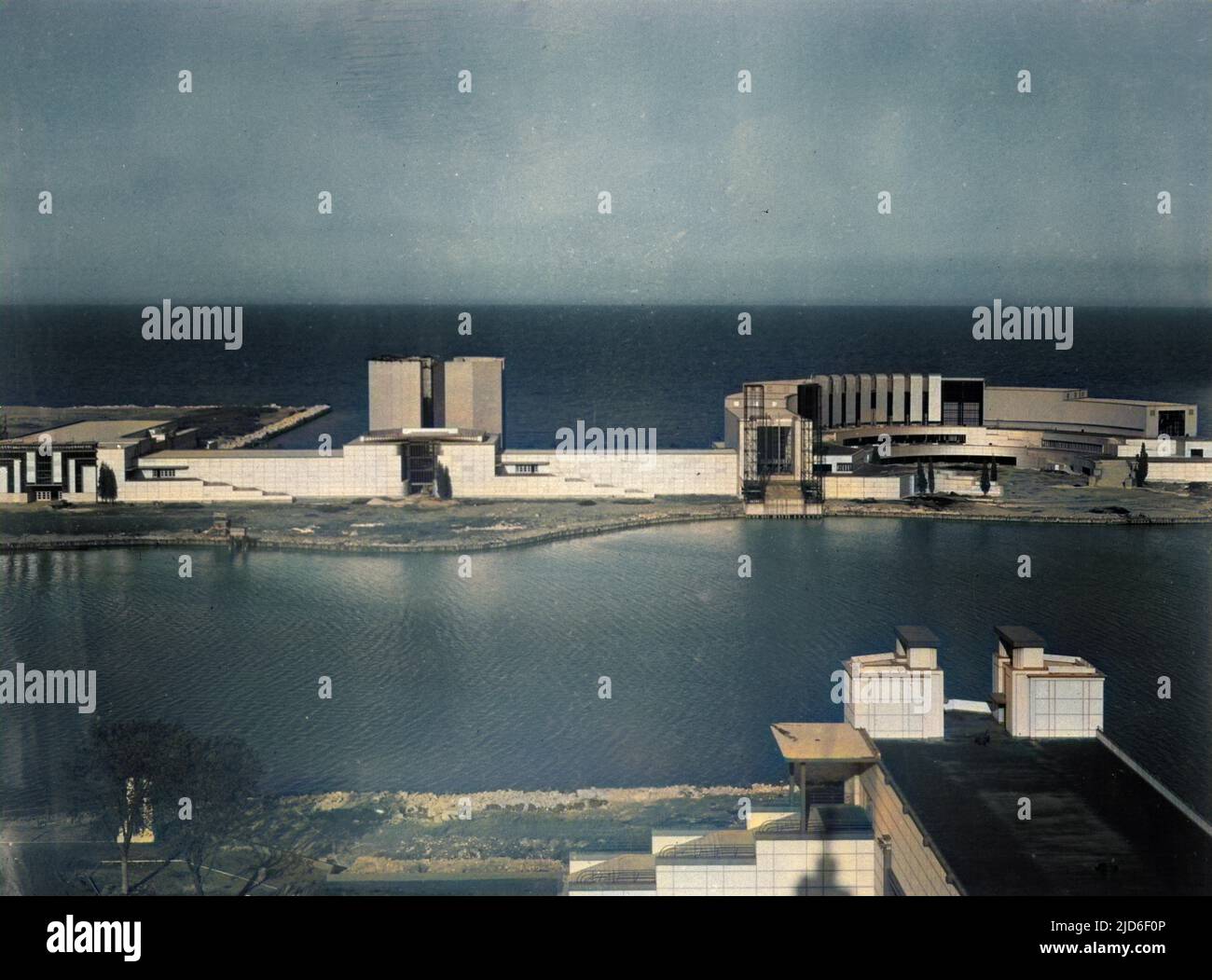 The impressive World Fair Exhibition buildings, Chicago, USA ...