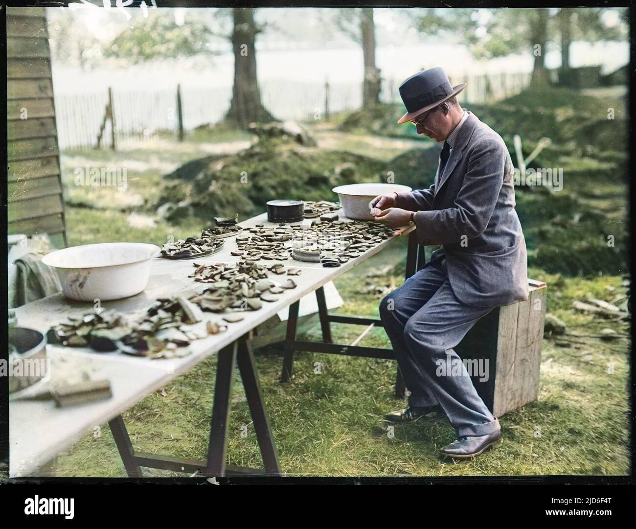 Archaeologist sir mortimer wheeler hi-res stock photography and images ...