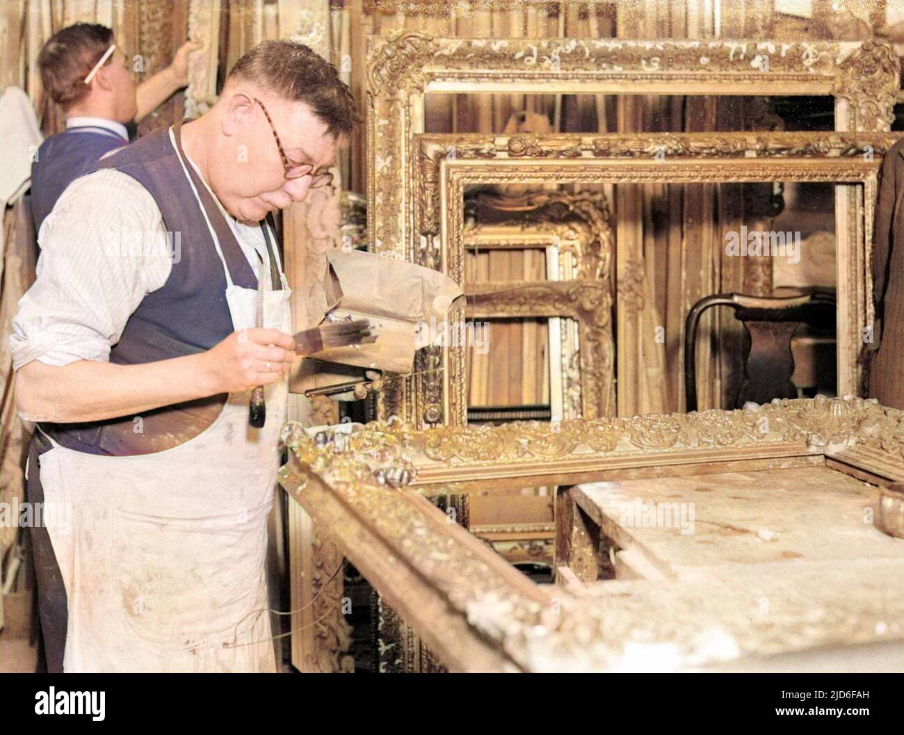 Gilding picture hi-res stock photography and images - Alamy