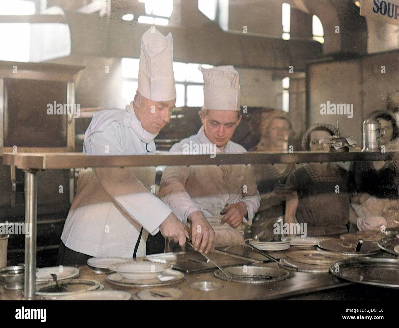 1930s chefs hi-res stock photography and images - Alamy