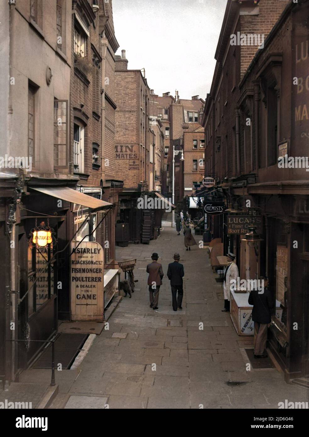 1930s Street Photography Color