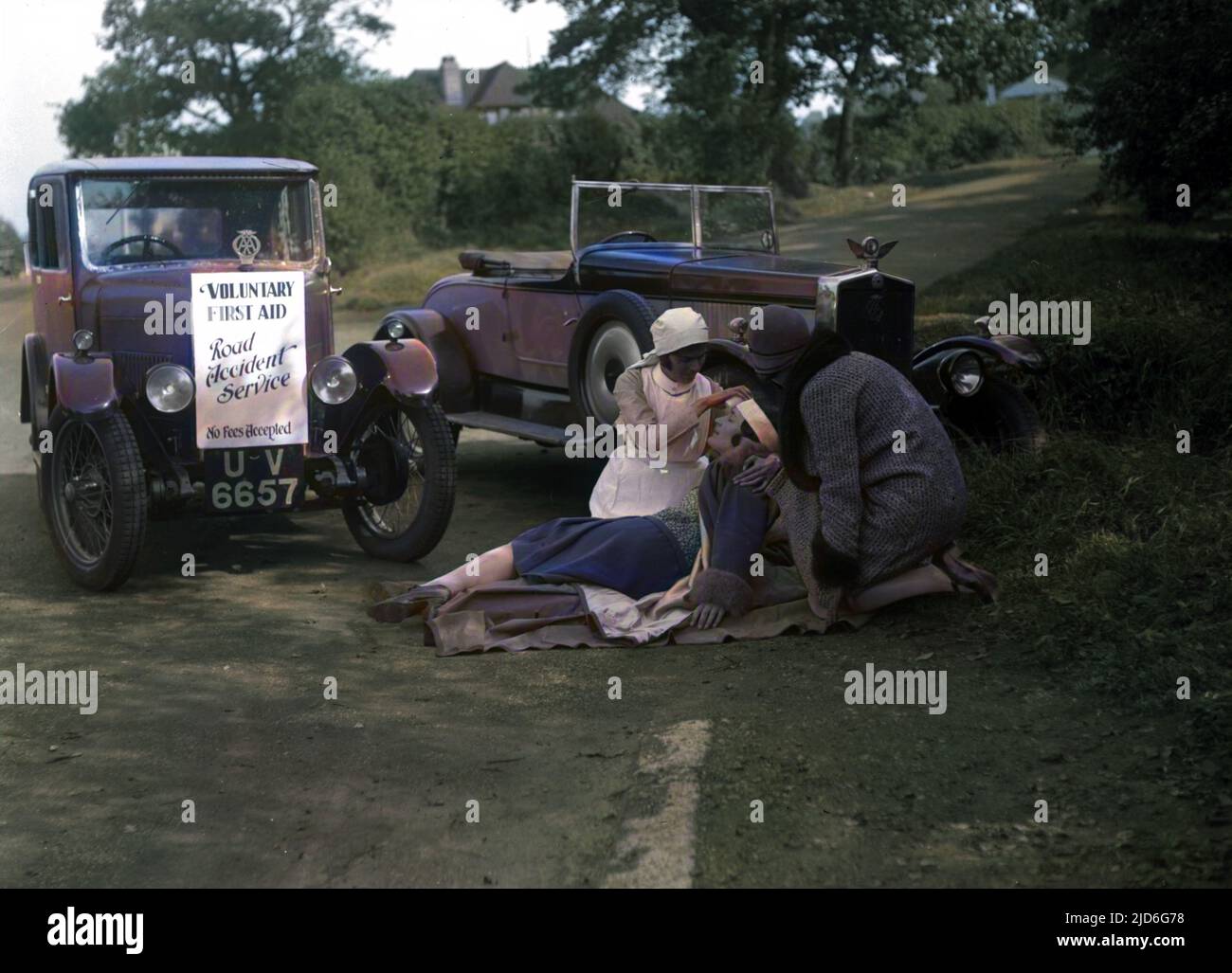 1920s car accident hi-res stock photography and images - Alamy