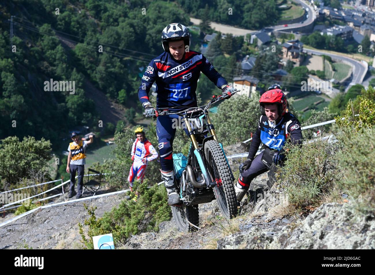 Sant Julia de Loria, Andorra . June 18 2022 . FIM TRIALGP OF ANDORRA ...