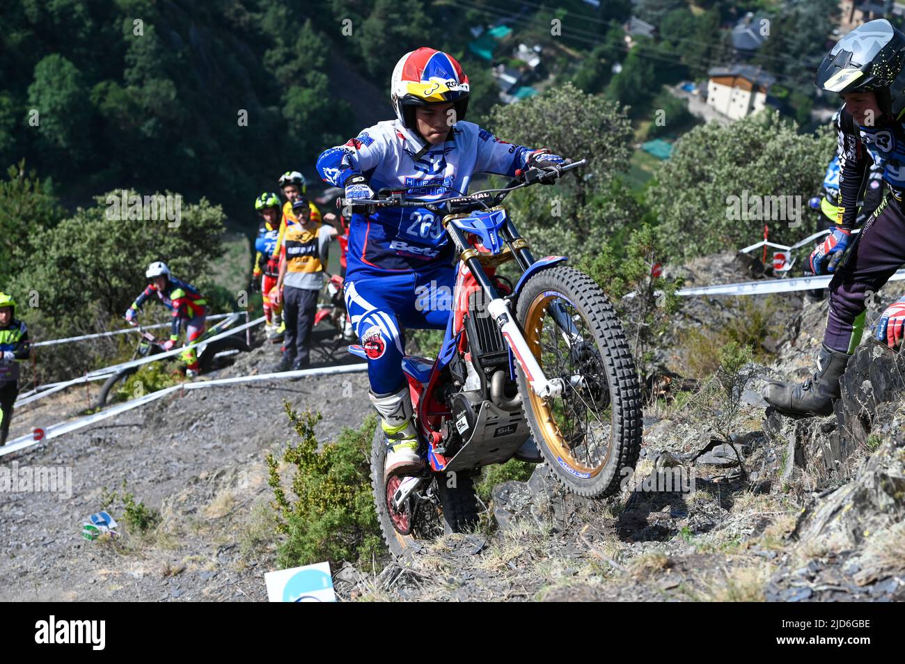 Sant Julia de Loria, Andorra . June 18 2022 . FIM TRIALGP OF ANDORRA ...
