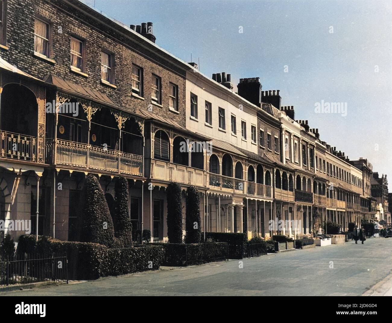 The Royal Terrace, Southend- on-Sea, Essex. These attractive houses ...