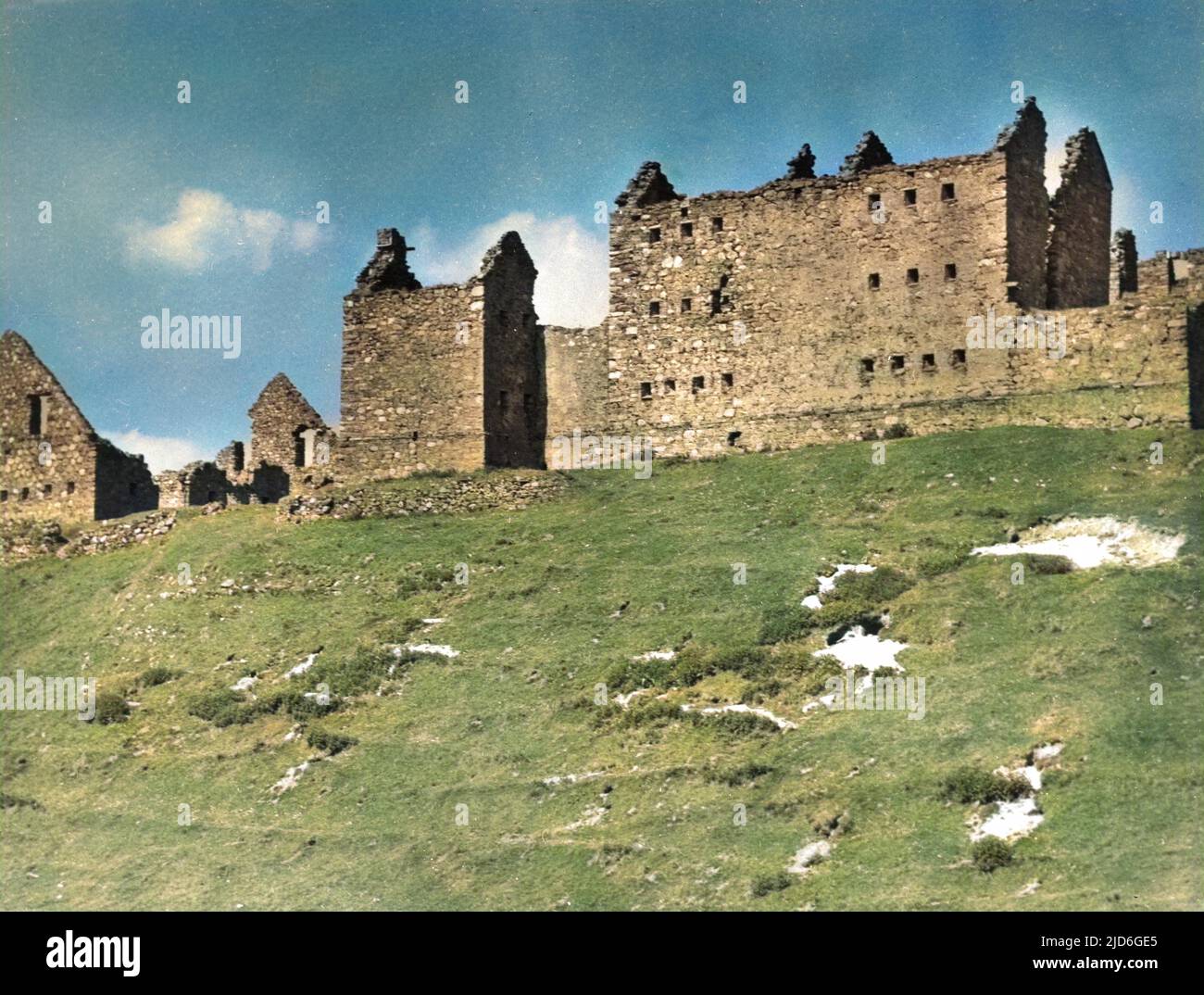 Built 1718 ruins hi-res stock photography and images - Alamy