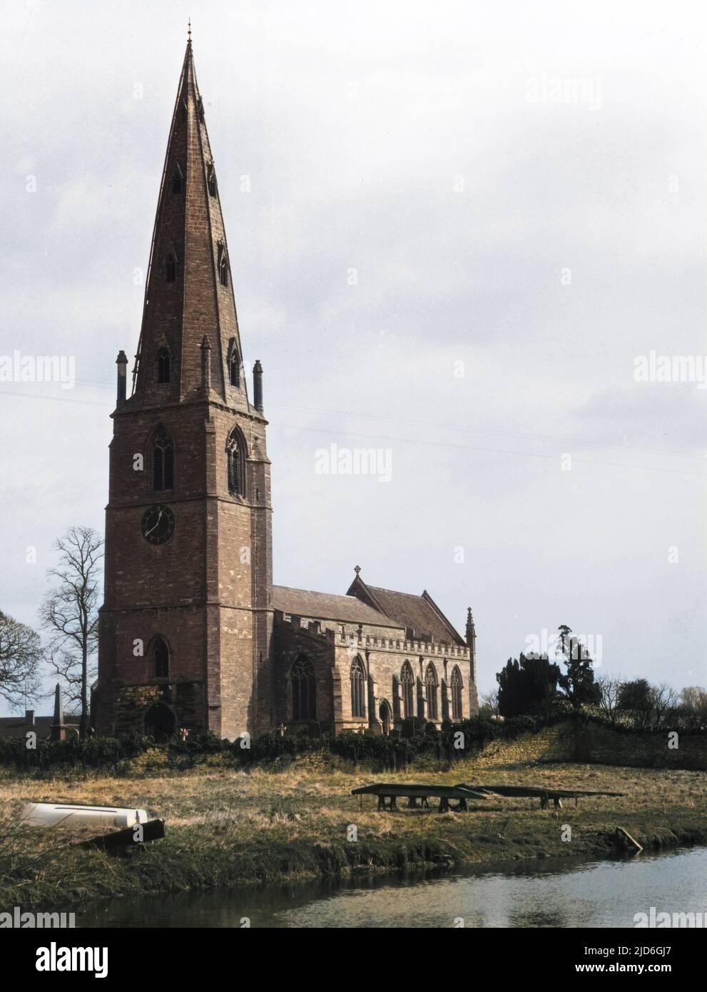 Olney Parish Church, dedicated to St. Peter & St. Paul, Buckinghamshire ...