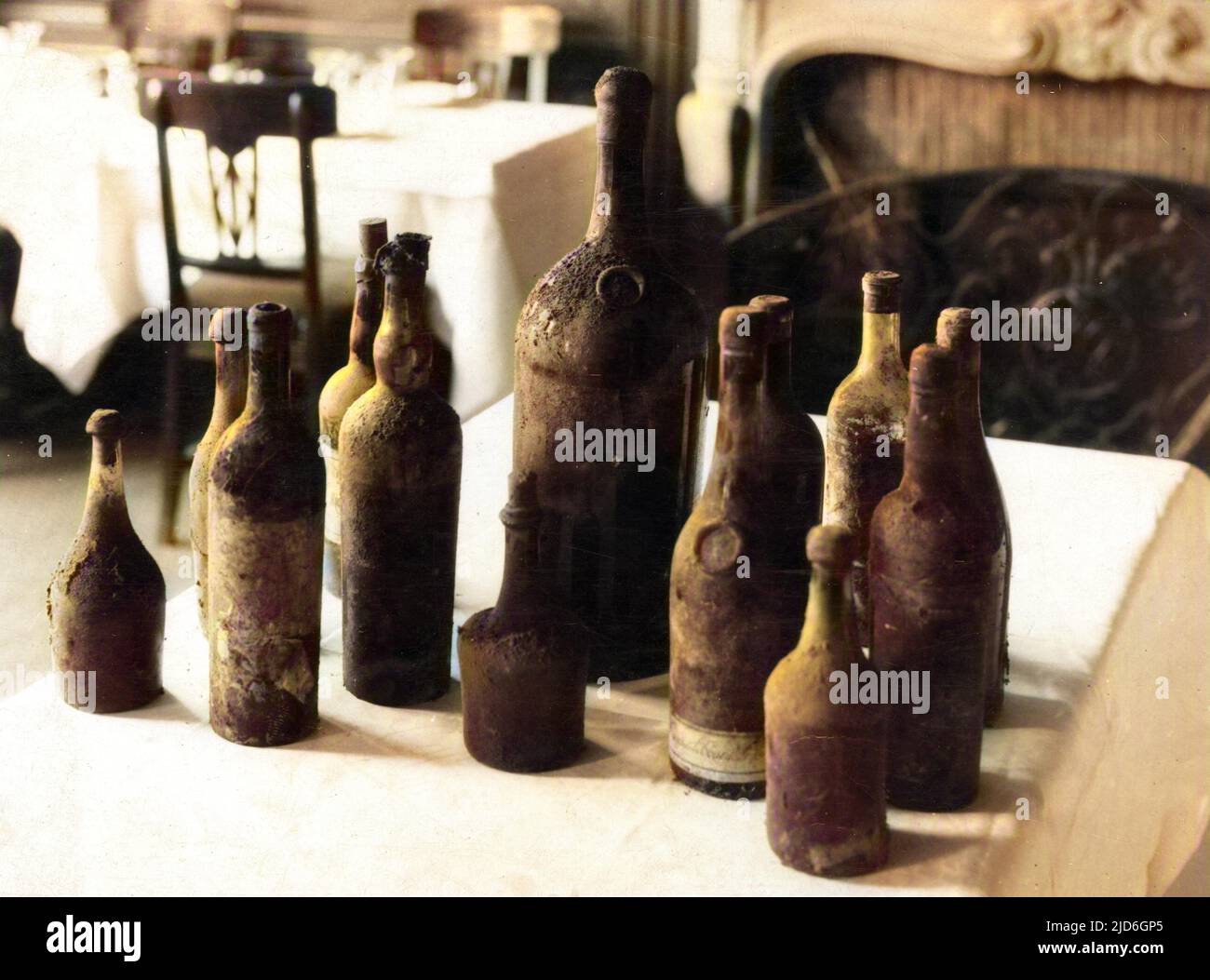 Old and mouldy ... fine wines in old bottles, from the famous caves of ...