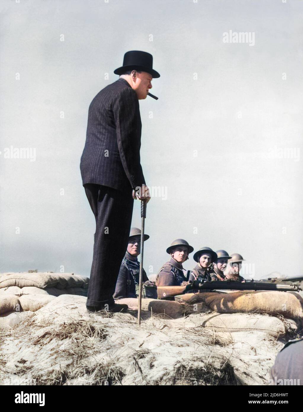 Winston churchill ww2 dover hi-res stock photography and images - Alamy