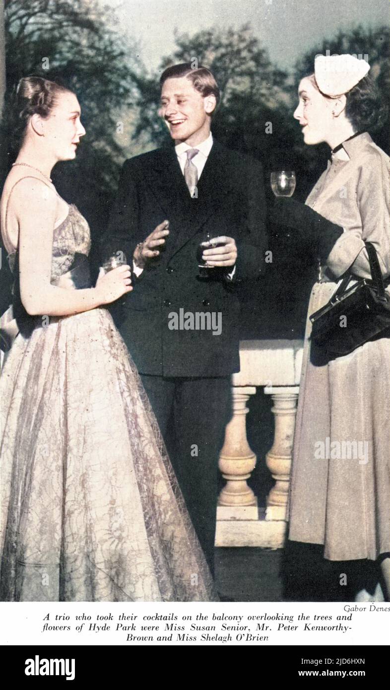 Miss Susan Senior, Mr Peter Kenworthy-Browne and Miss Shelagh O'Brien ...