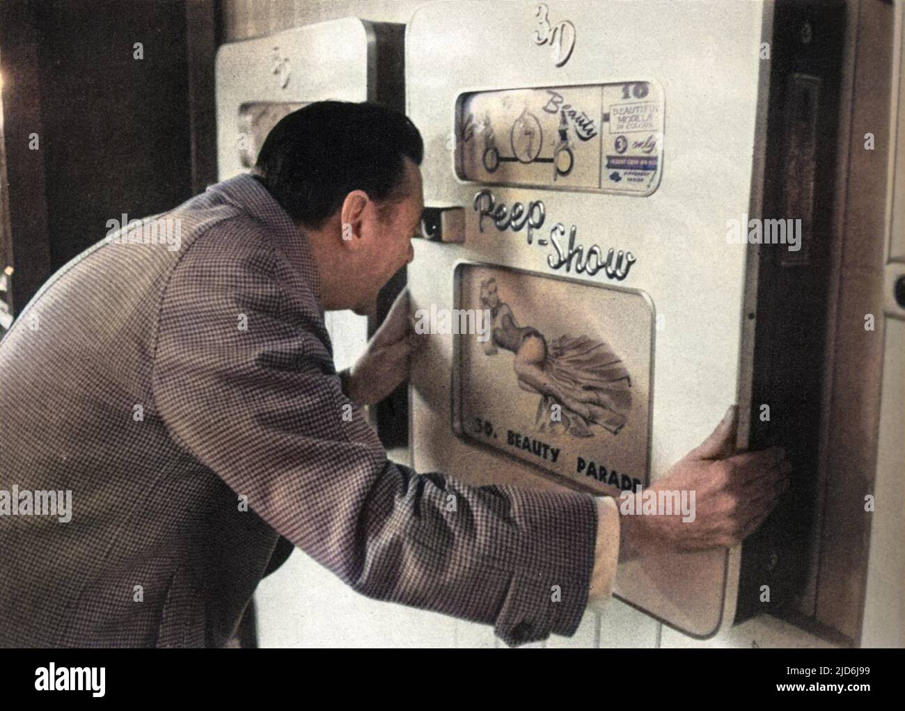 Viscount Maugham (author and traveller Robin Maugham) pictured looking ...