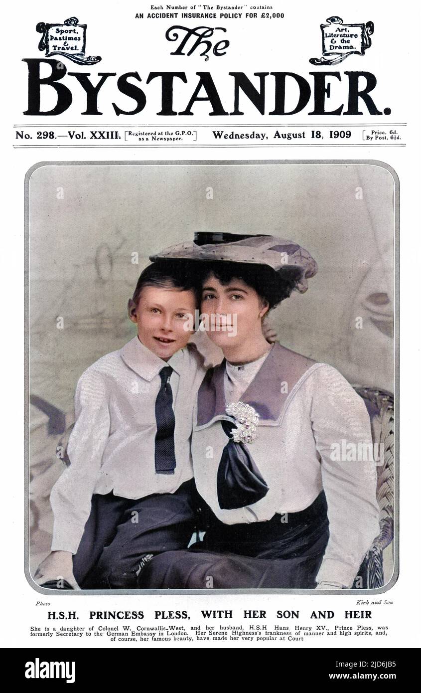 Daisy, Princess Henry of Pless (1873 - 1943), formerly Mary Theresa ...