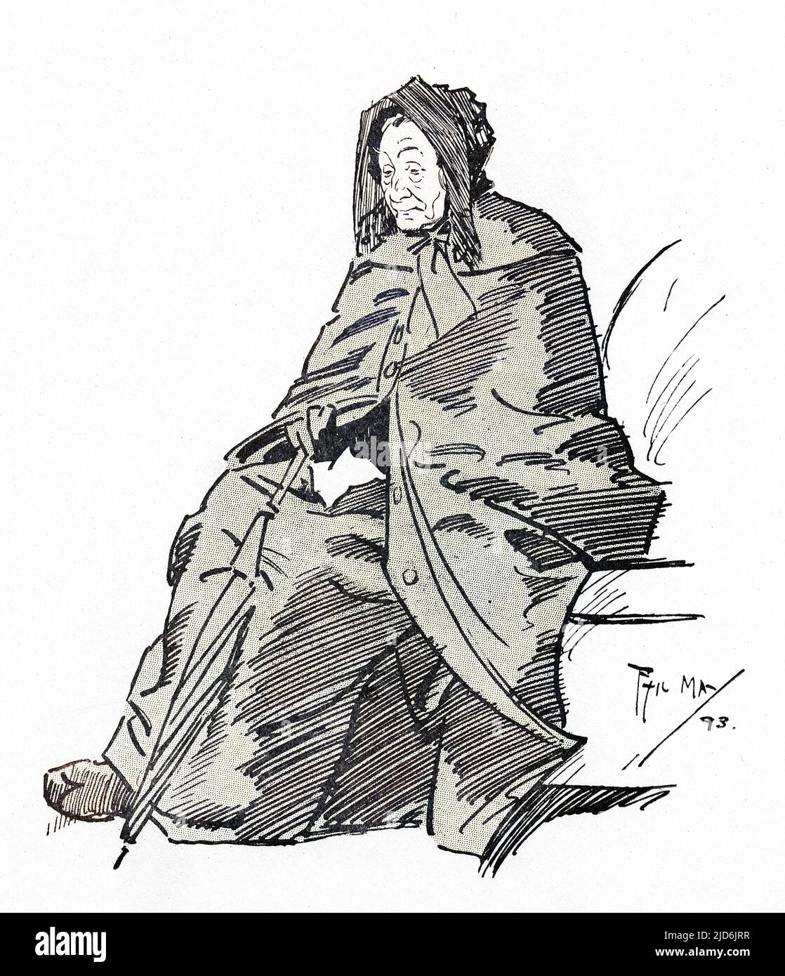 Elderly widow Cut Out Stock Images & Pictures - Alamy