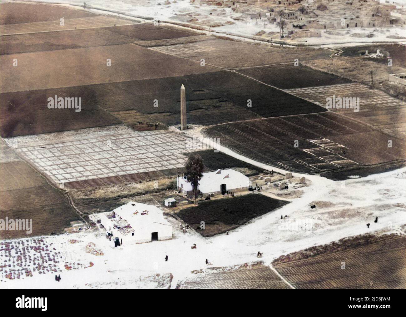 Heliopolis obelisk senusret hi-res stock photography and images - Alamy