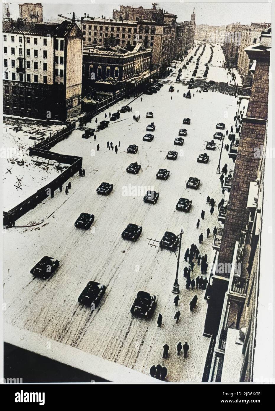 Soviet tanks parade 1941 hi-res stock photography and images - Alamy