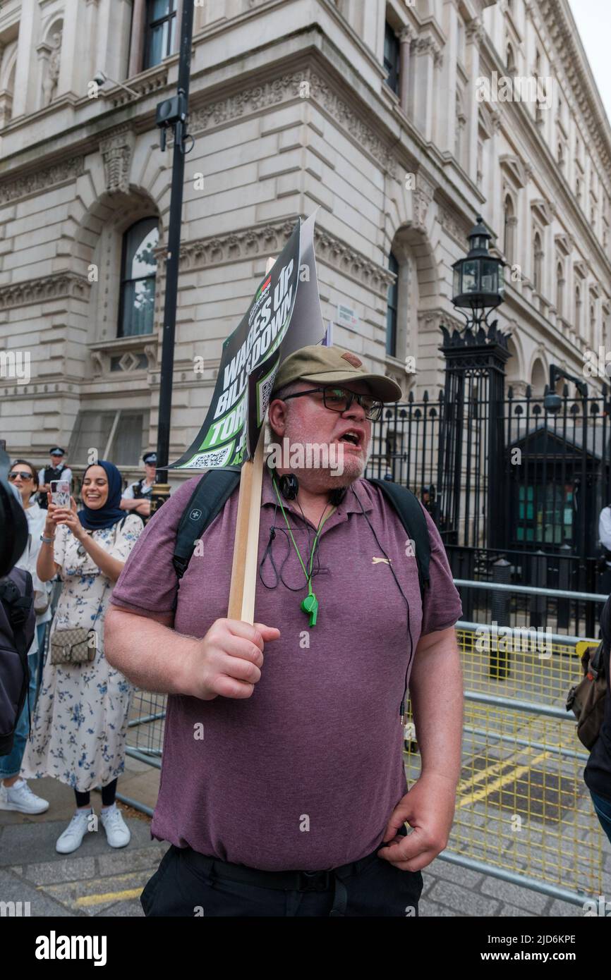 18th June 2022, TUC lead Unions across the UK came in protest together ...