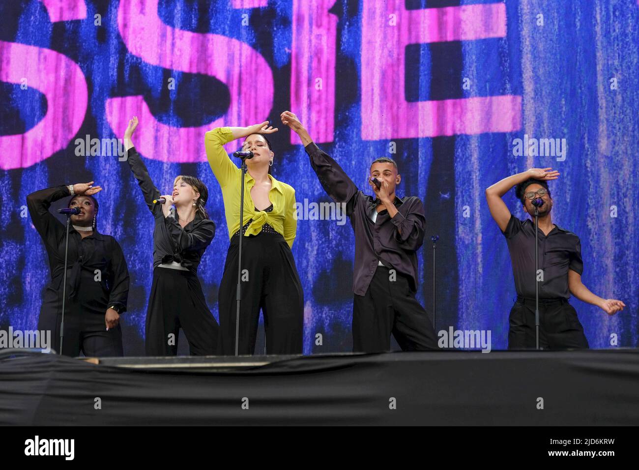 English singer, songwriter and podcaster Jessica Lois Ware ...