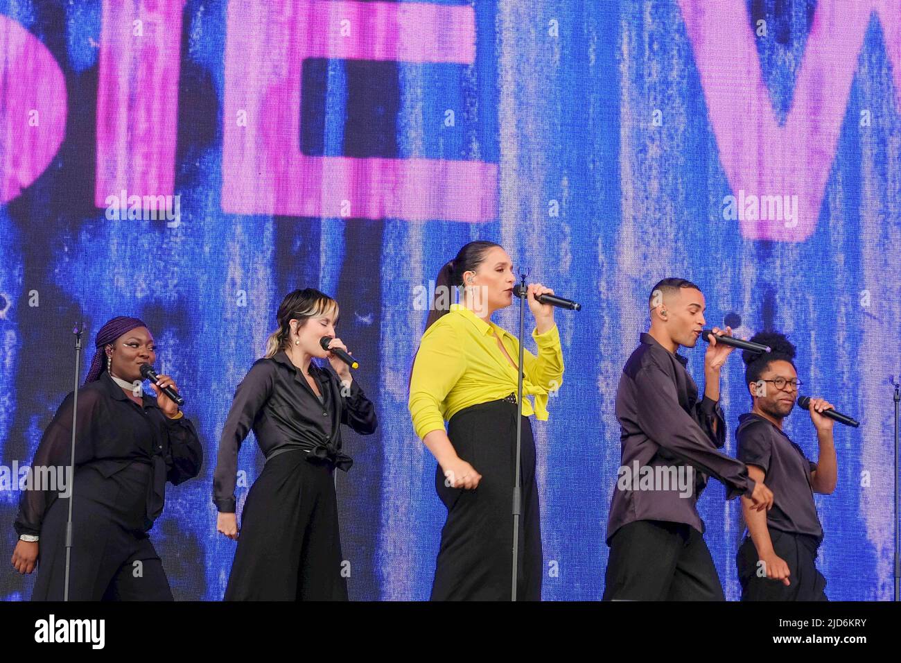 English singer, songwriter and podcaster Jessica Lois Ware ...