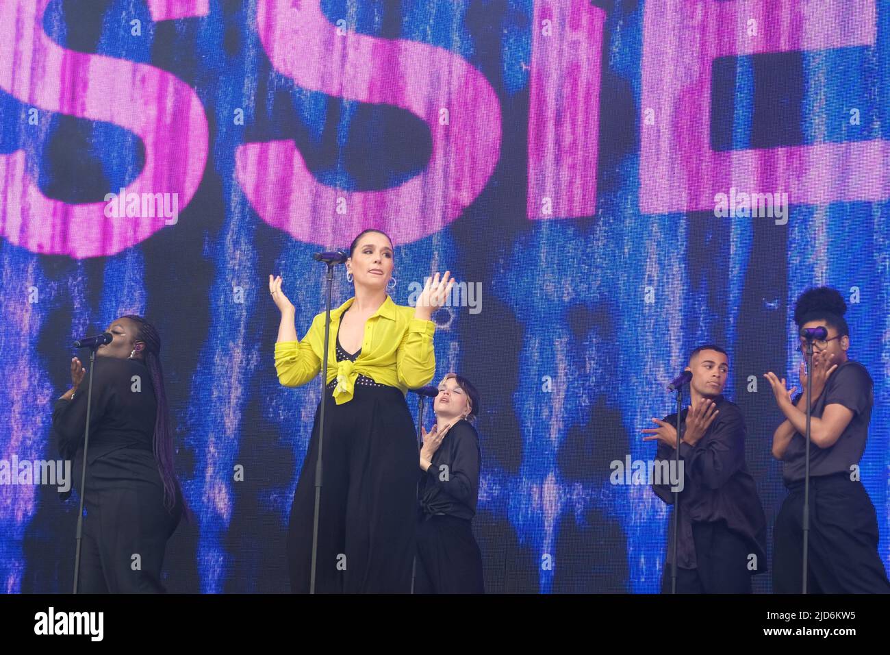 English singer, songwriter and podcaster Jessica Lois Ware ...