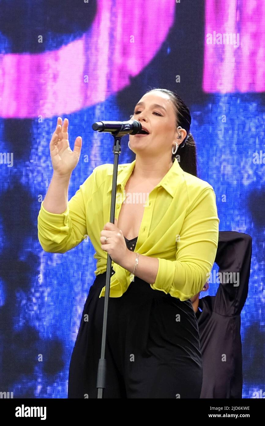 English singer, songwriter and podcaster Jessica Lois Ware ...