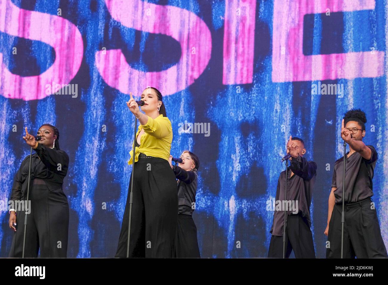 English singer, songwriter and podcaster Jessica Lois Ware ...