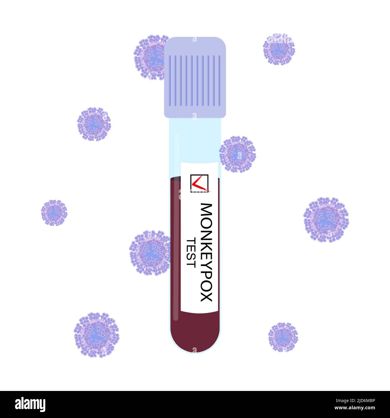 Monkey pox test Stock Vector Images - Alamy
